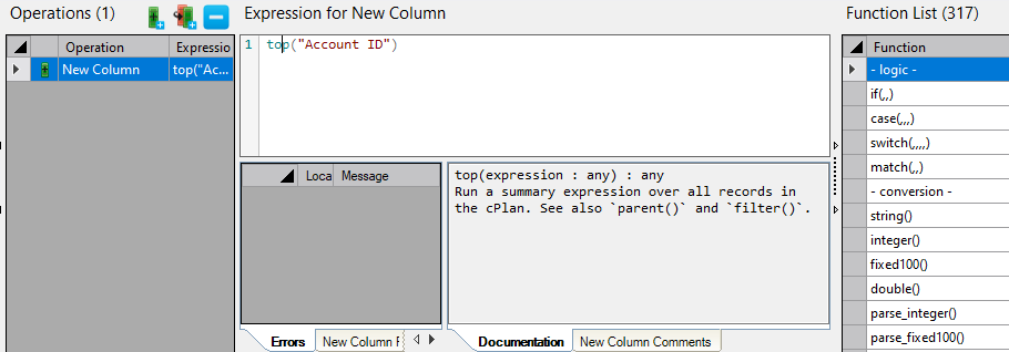 Spectre Expressions Editor