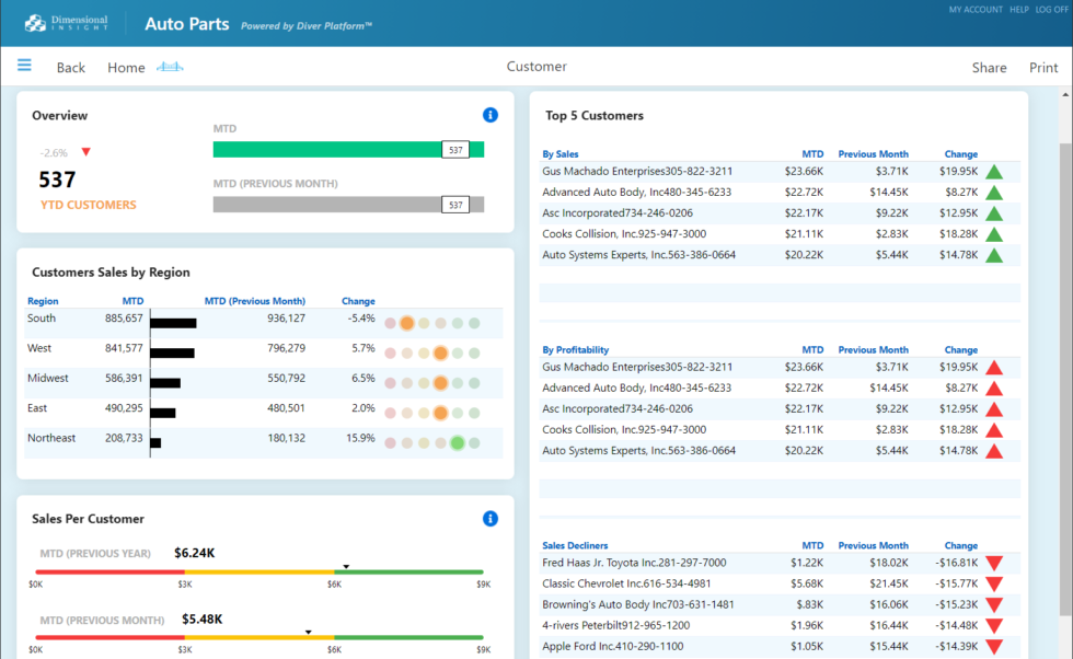 DivePort - Dimensional Insight Technology